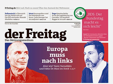 Ausgabe 21/2019 — der Freitag